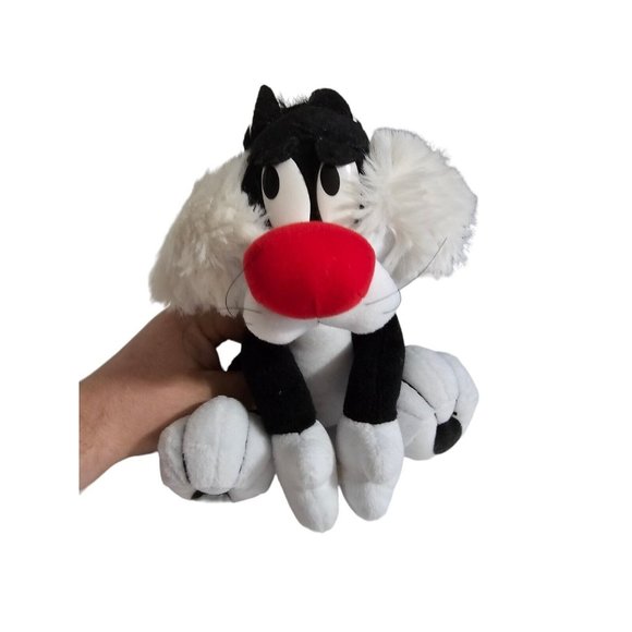 unknown | Toys | Vintage Looney Tunes Sylvester The Cat Plush Hook Loop ...